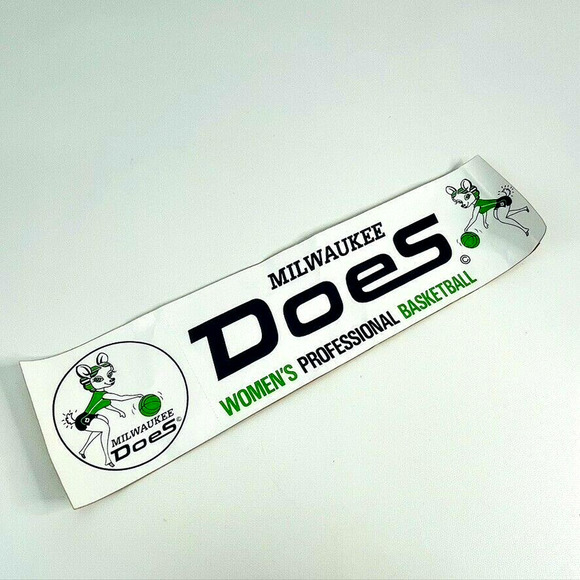 Accents | Vintage Milwaukee Does Bumper Sticker 197s Wpbl Womens ...